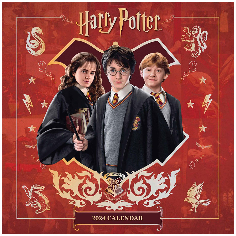 HARRY POTTER - Seinäkalenteri 2024 SQUARE - X-Store